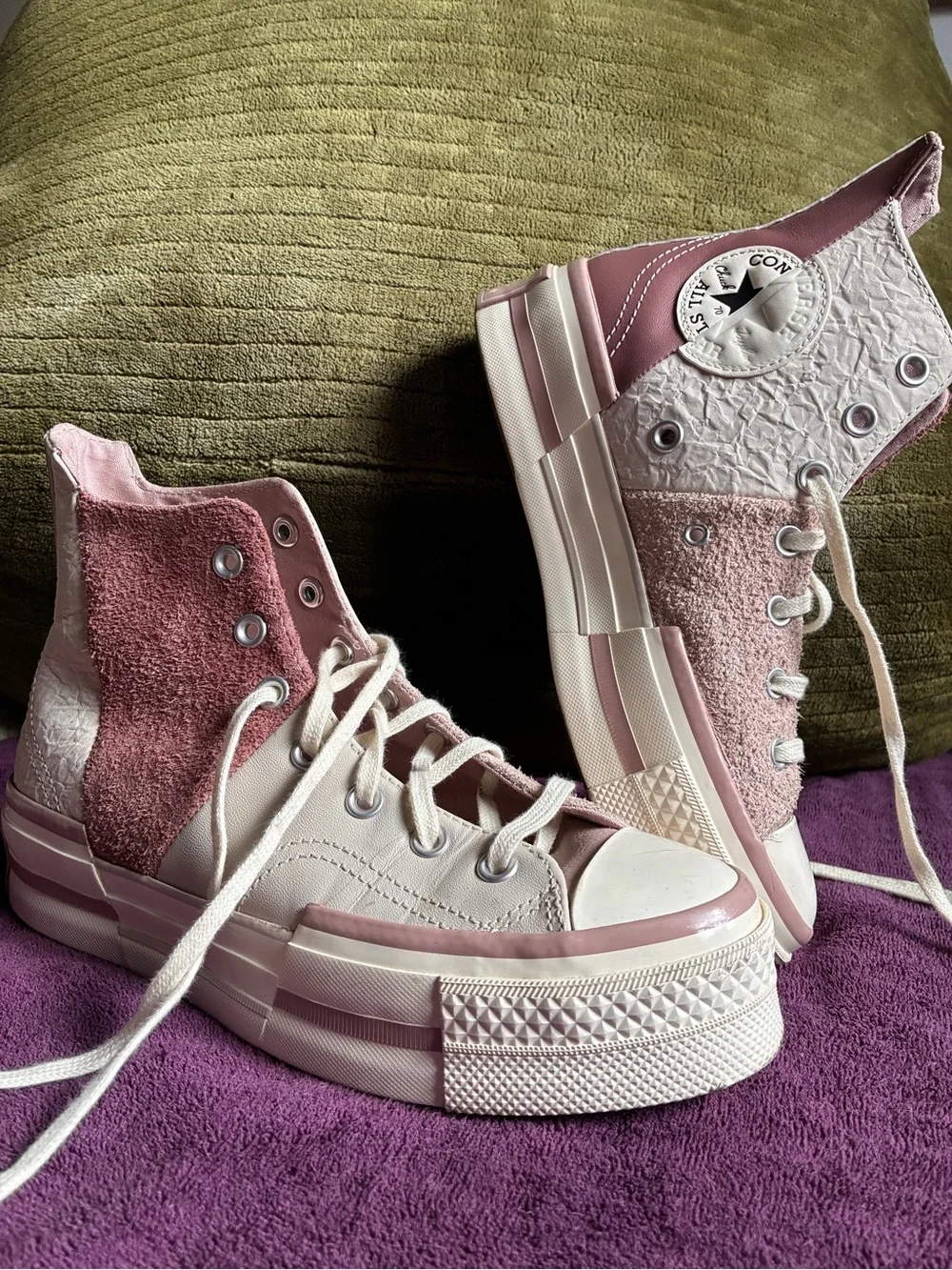 Converse | Shoes | Converse Custom Hightop Platform Chuck Taylor Never ...